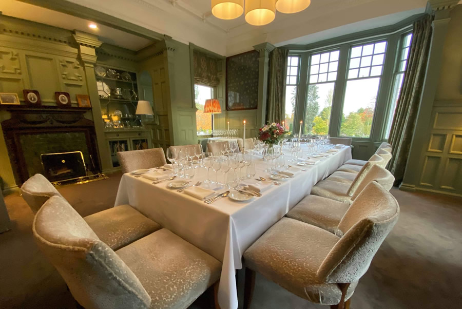 Conservatory Menu for Two Douneside House, Aberdeenshire | VoucherCart